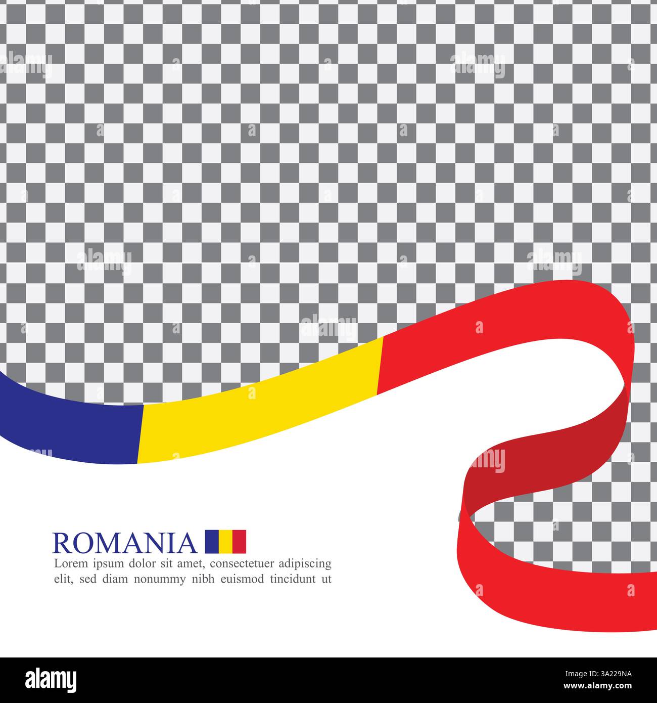 Romania chad flag Stock Vector Images - Alamy