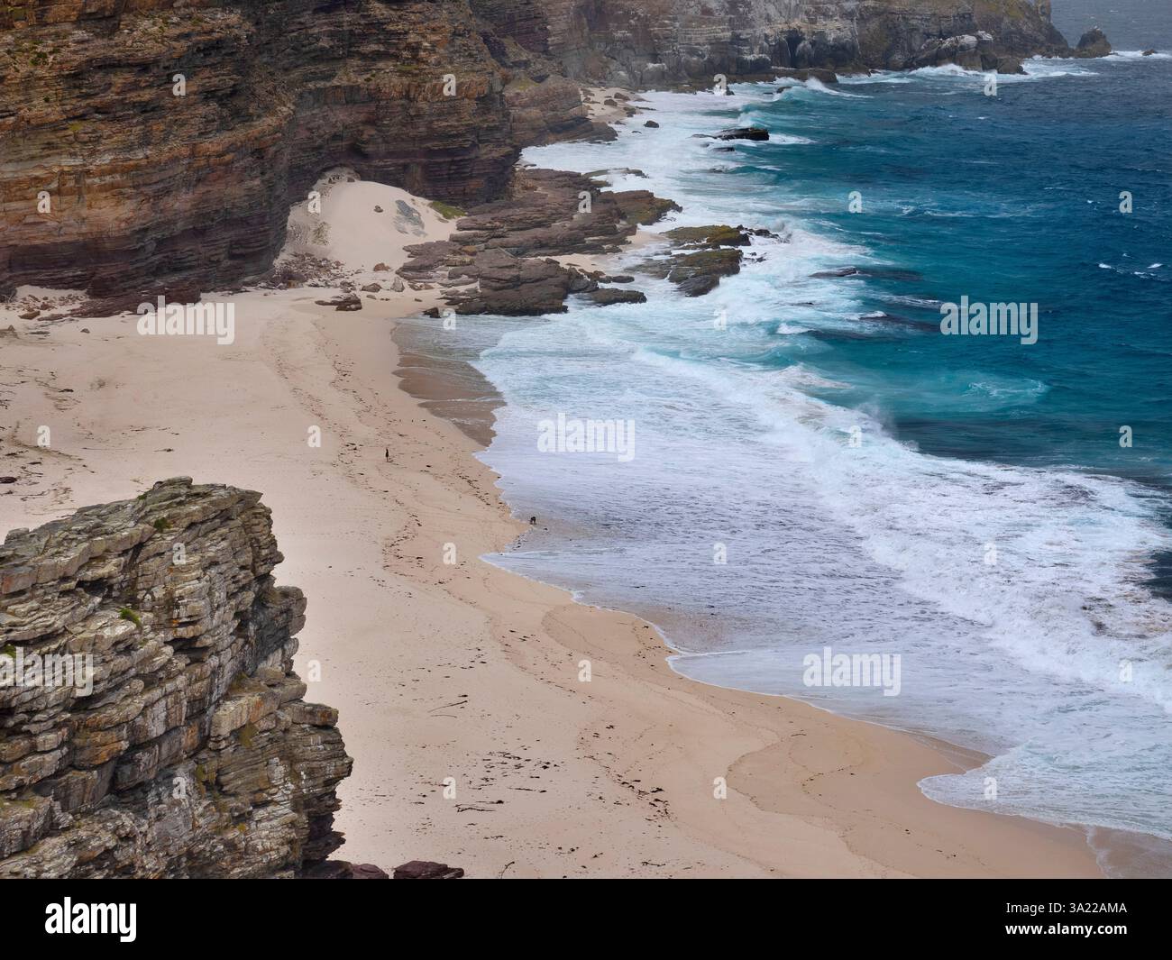 Cape Point on the Cape Peninsula southwestern tip of the African ...