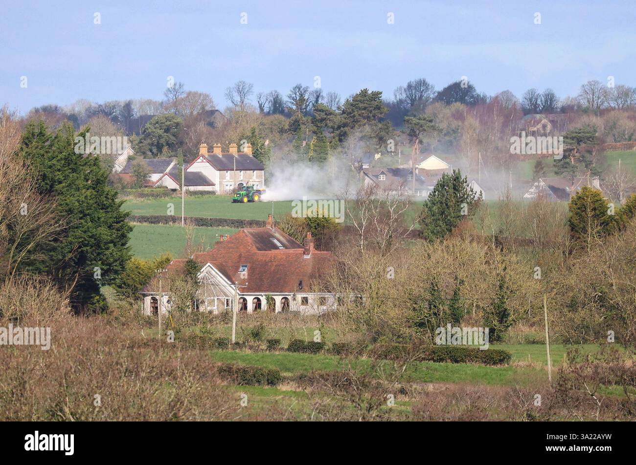 Moira, County Down, Northern Ireland, UK. 11 Mar 2025. UK weather - a ...