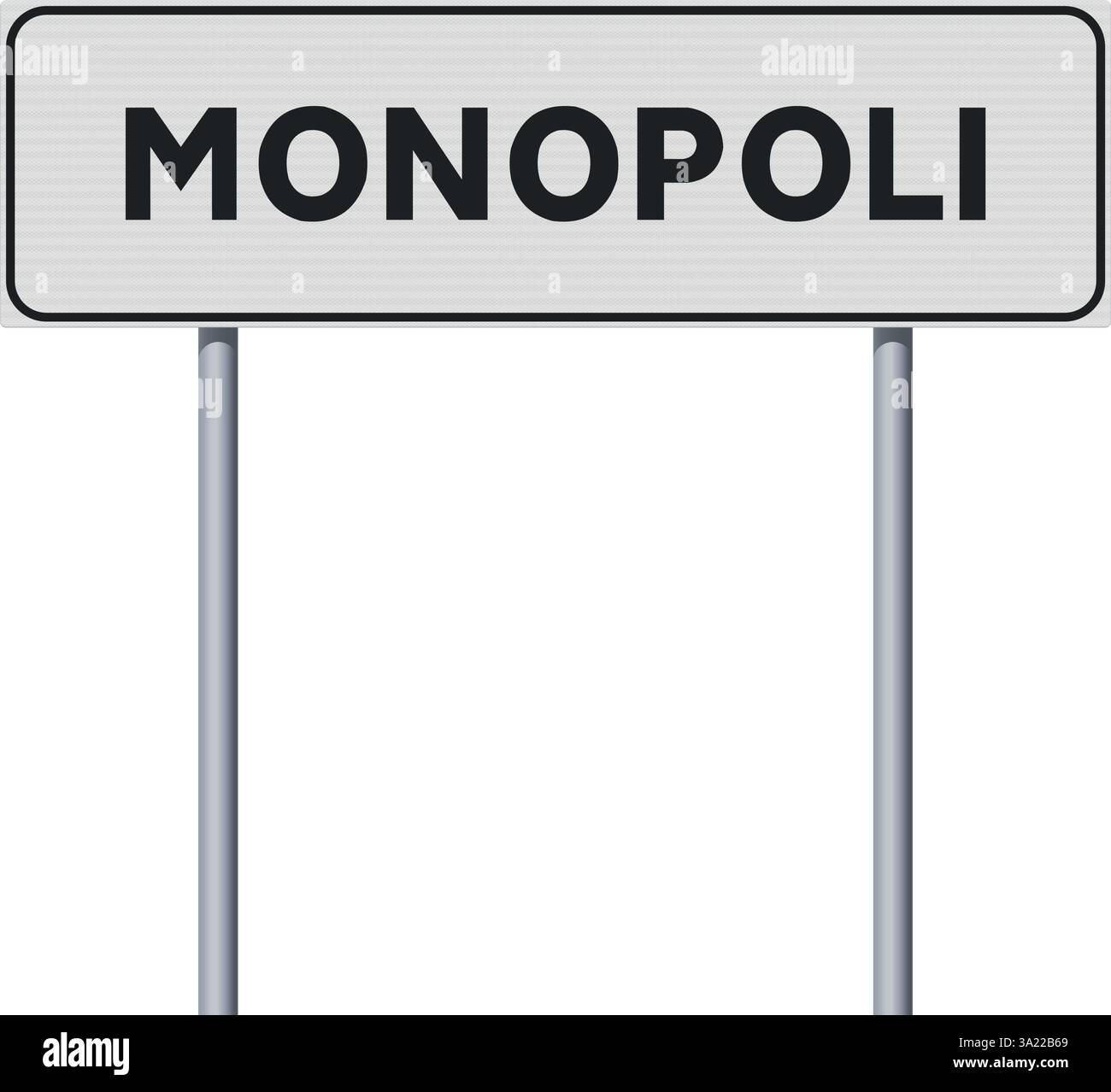 Sign signal entrance signpost Cut Out Stock Images & Pictures - Alamy