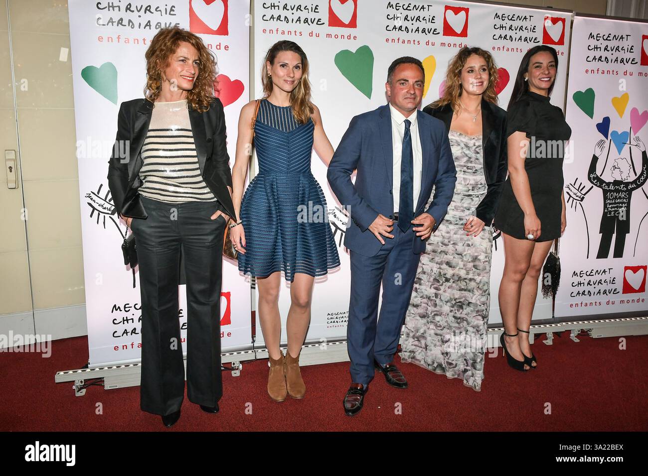 Paris, France. 10th Mar, 2025. Carole Richert, Laurent Amar, Alexia ...