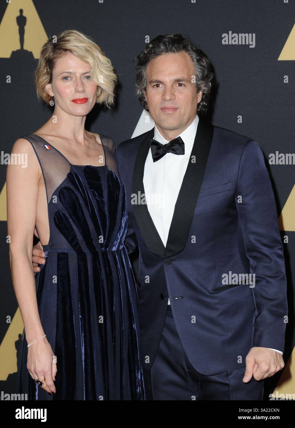 Mark Raffalo arriving at the Academy of Motion Picture Arts and ...