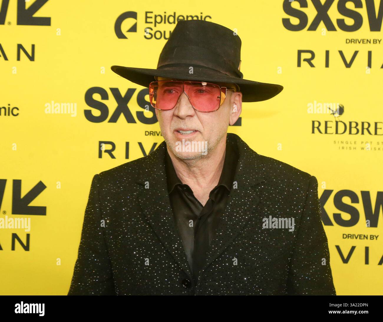 Nicolas Cage arrives for the the North American premiere of "The Surfer ...