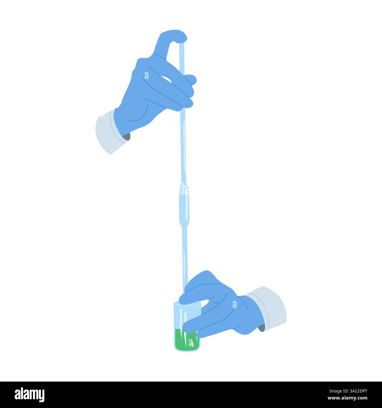 Using pipette Cut Out Stock Images & Pictures - Alamy