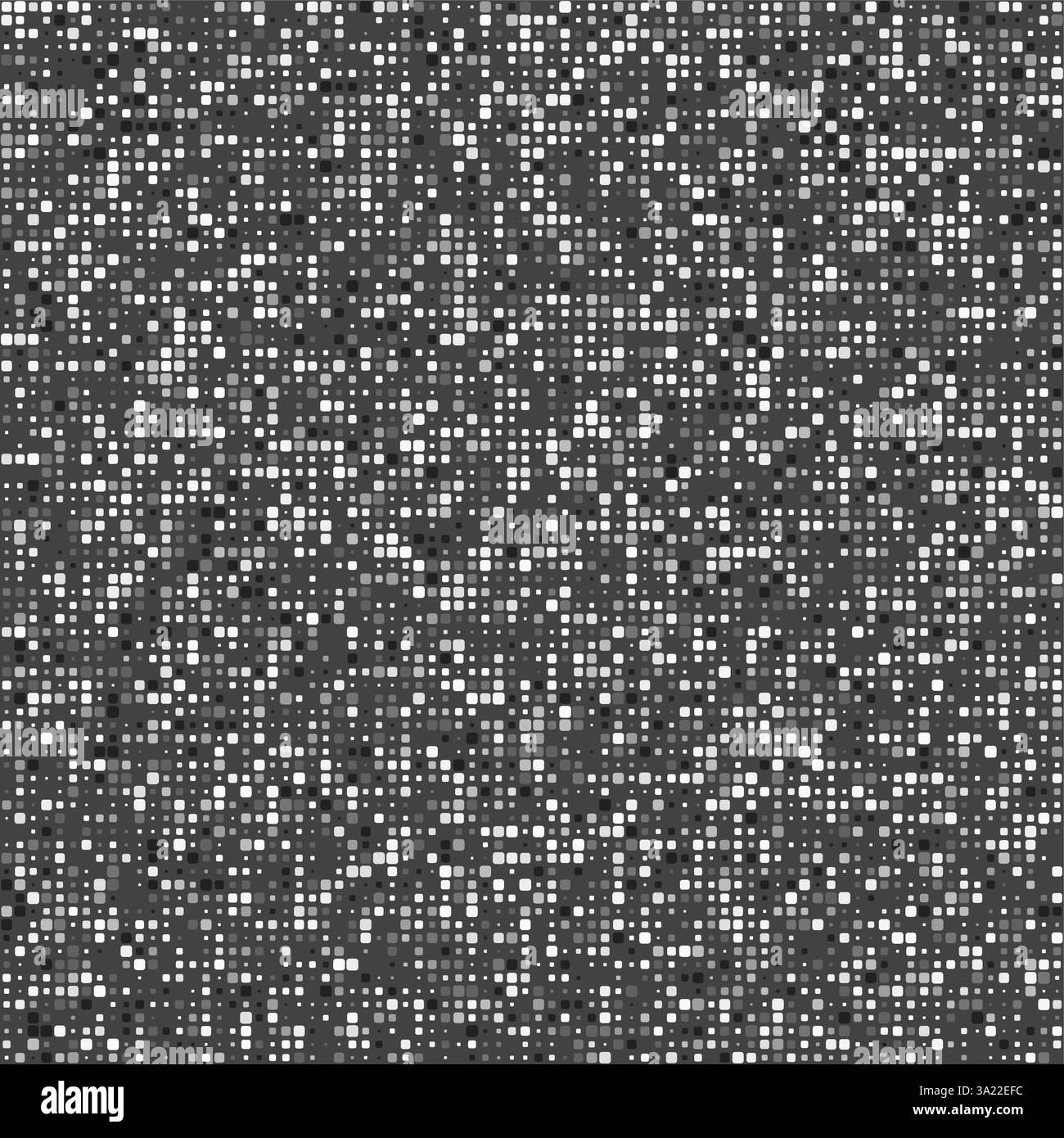 Geometric background. Rounded squares in multiple colors. Monochromatic ...