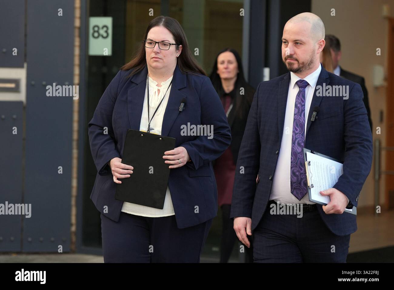 Lisa Kiff from the Crown Prosecution Service and Detective chief ...