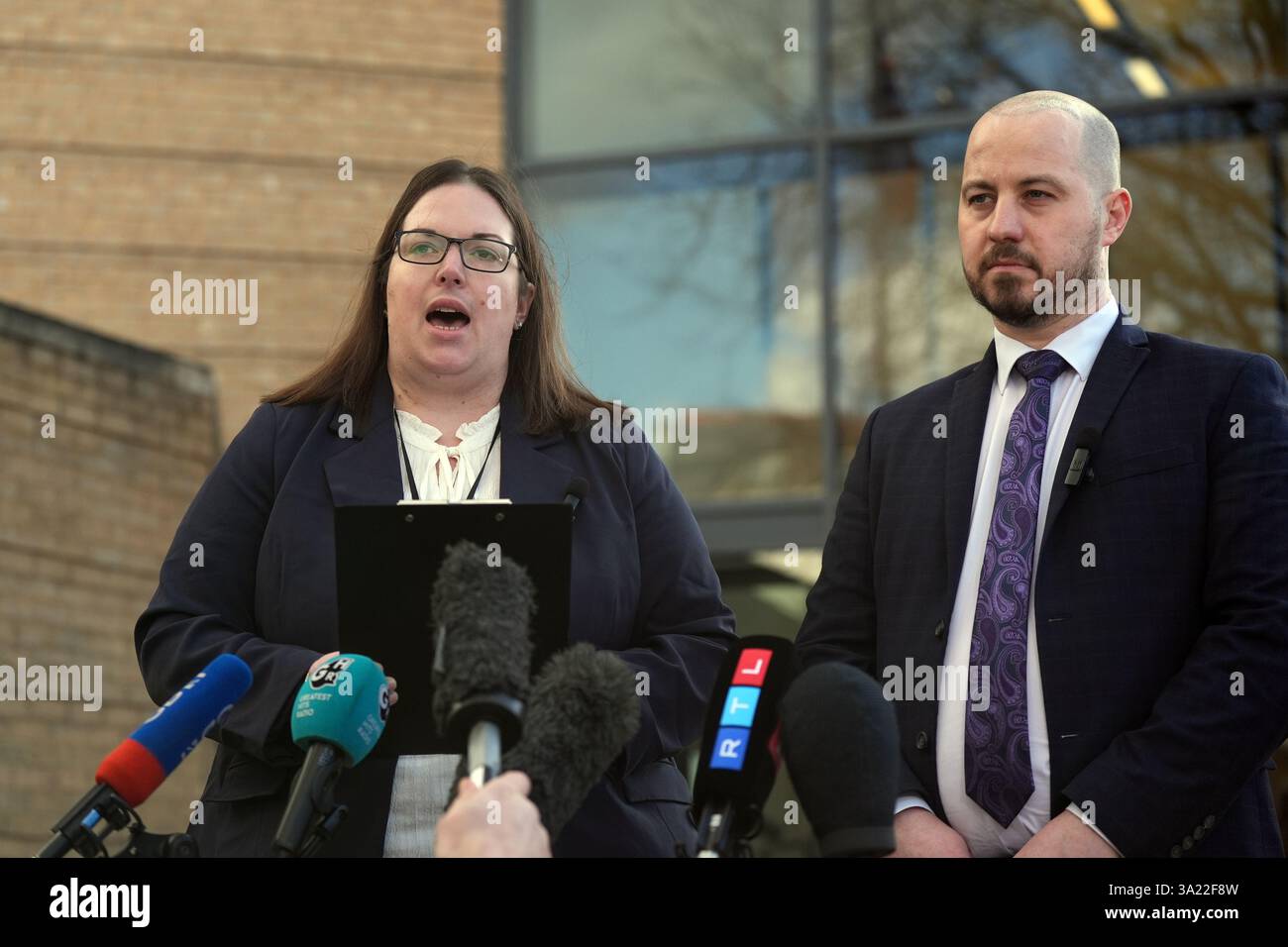 Lisa Kiff from the Crown Prosecution Service and Detective chief ...