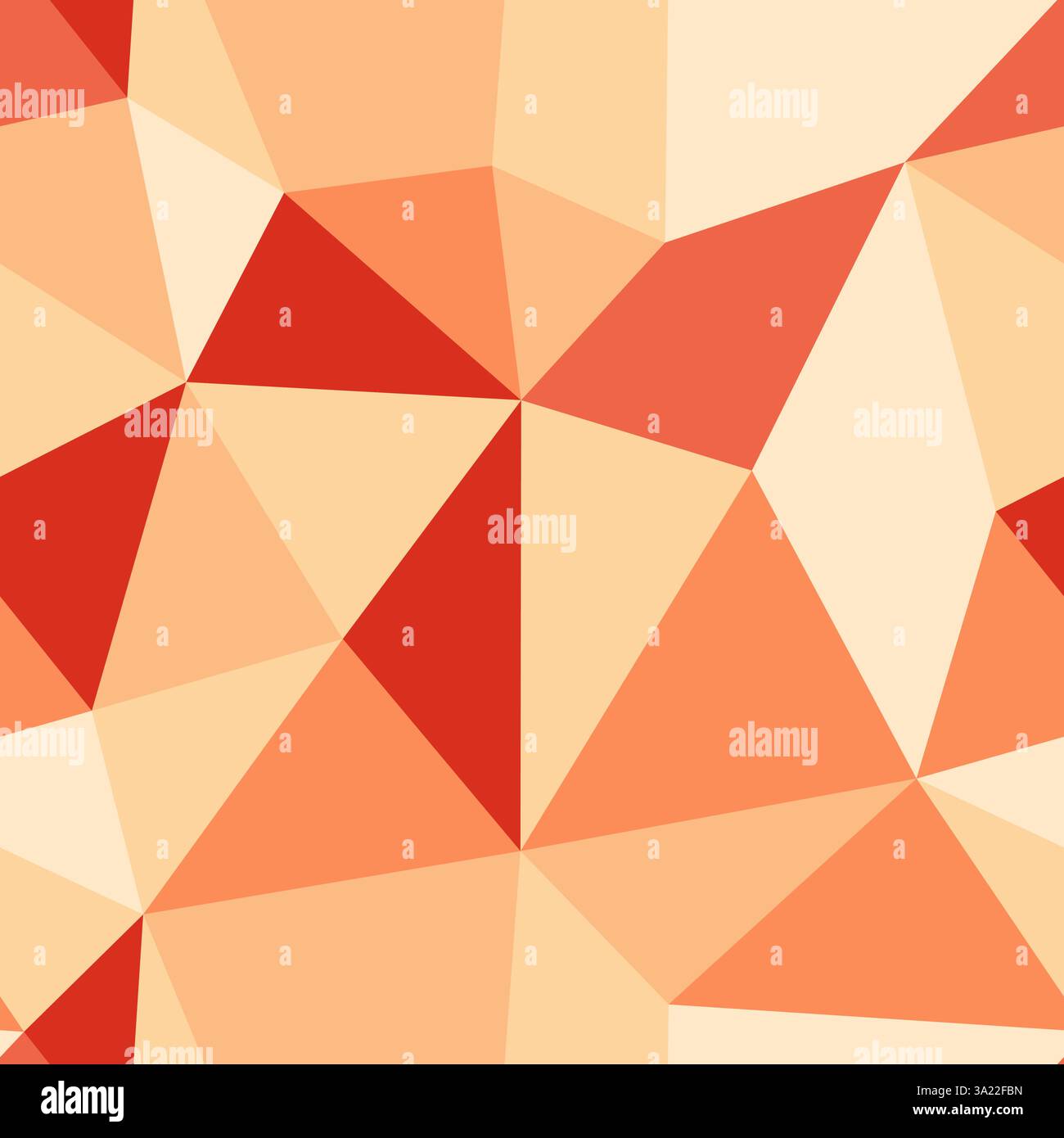 Minimalistic triangles background. Large triangles size. Repeatable pattern. Warm Sunset color ...