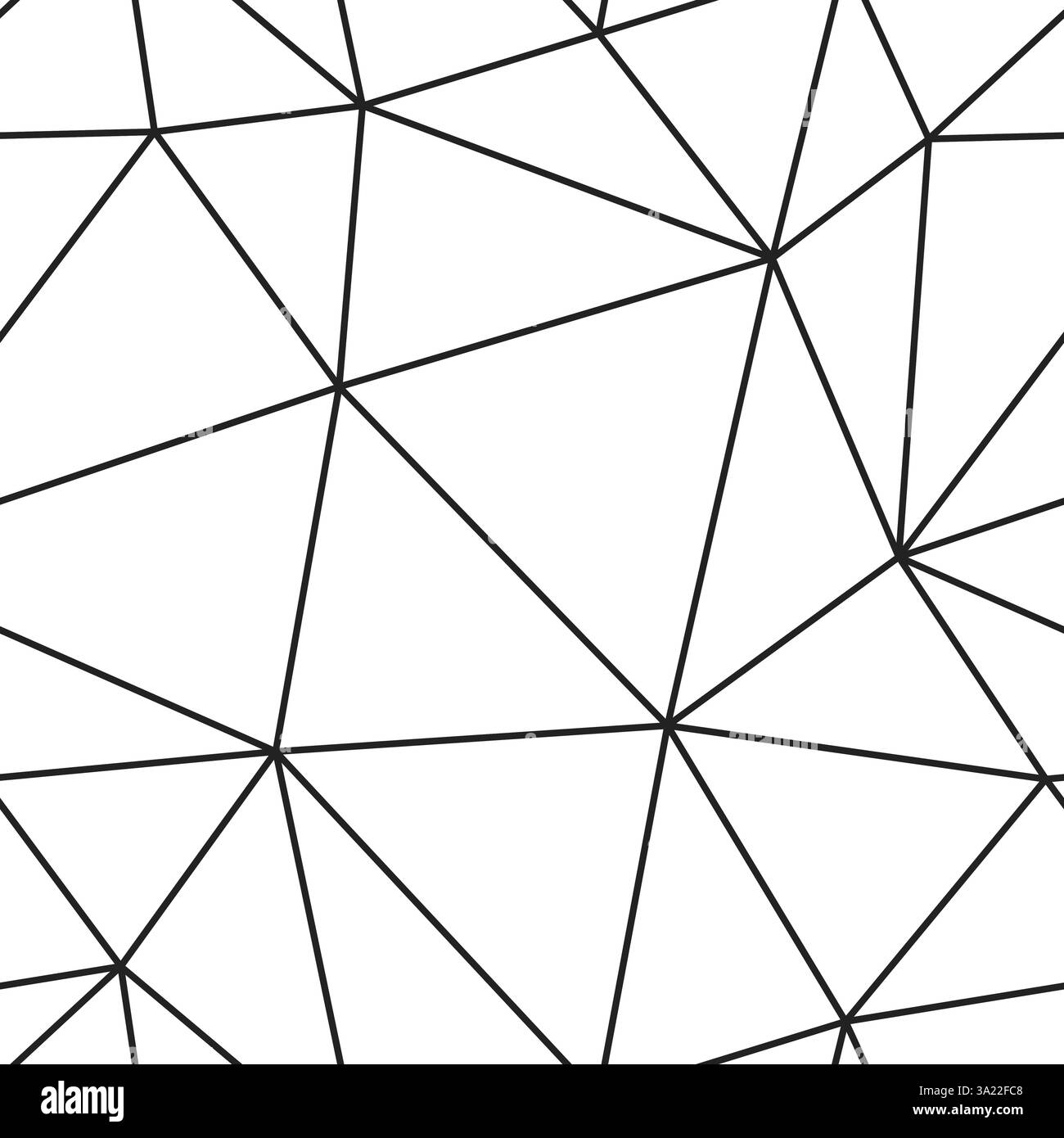 Triangulation geometric shapes background. Big triangles size. Thin ...