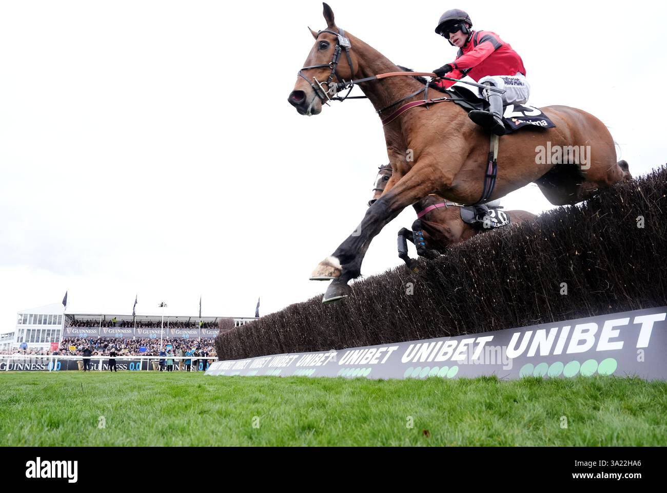 Myretown ridden by Patrick Wadge (right) on their way to winning the ...