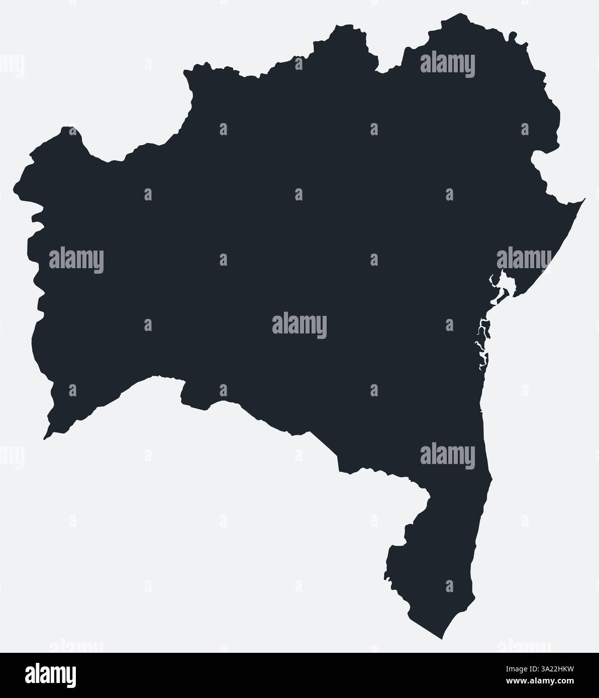 Bahia map hi-res stock photography and images - Alamy