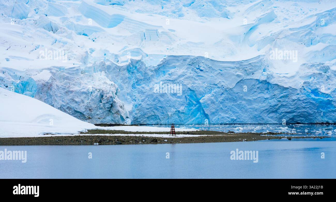 Almirante Brown Station aka Base Brown, an Argentine Antarctic base and ...