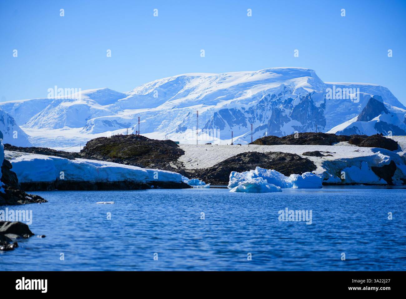 Vernadsky Research Base, a Ukrainian Antarctic research station ...