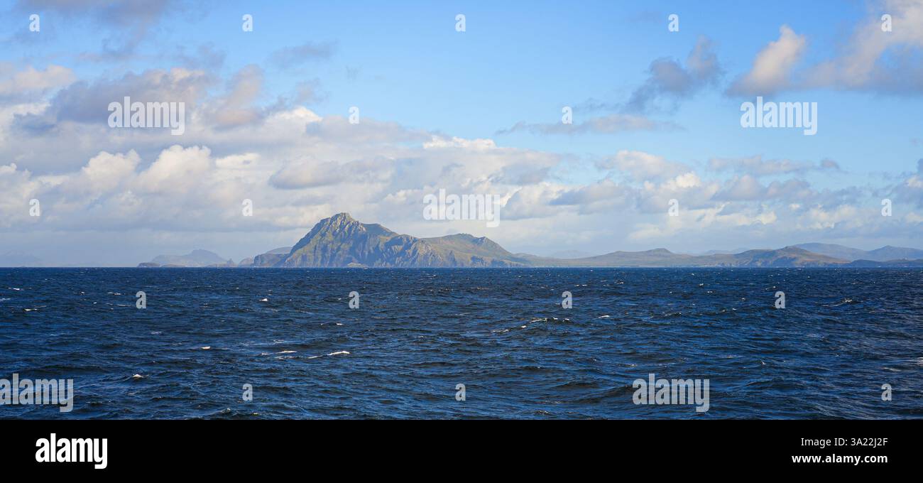 Cliffs of the Cape Horn, the southernmost tip of South America located ...