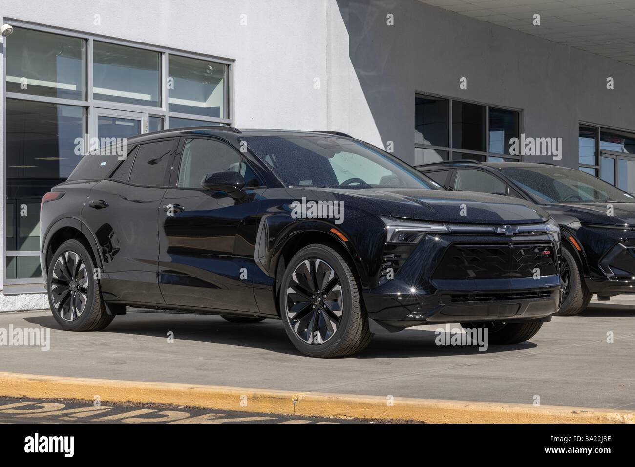 Noblesville - March 9, 2025: Chevrolet Blazer EV RS SUV display at a ...