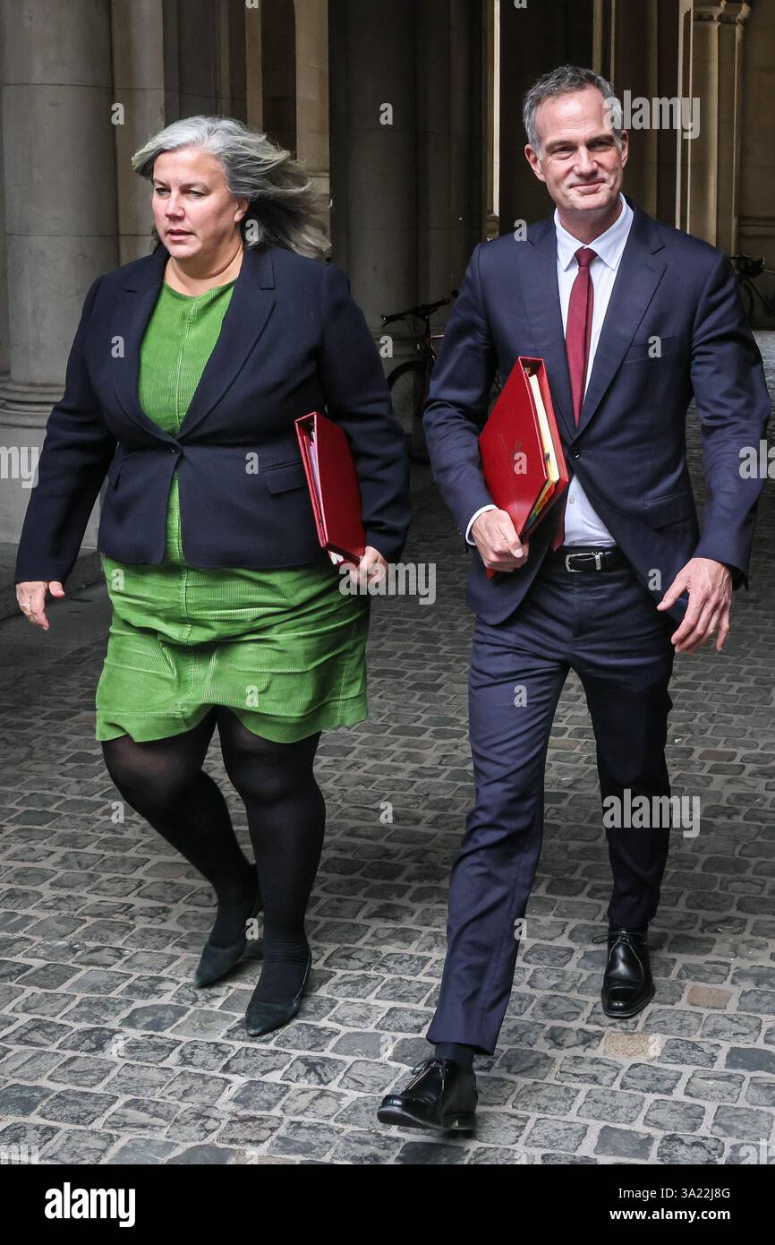 London, UK. 11th March 2025. Heidi Alexander, Transport Secretary, MP ...