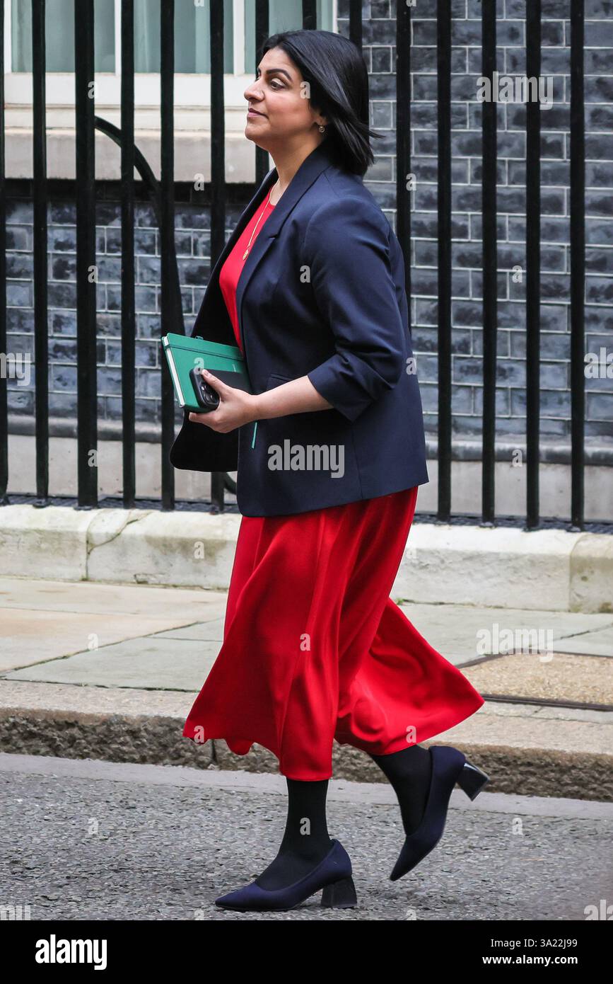 London, UK. 11th March 2025. Shabana Mahmood, Secretary of State for ...