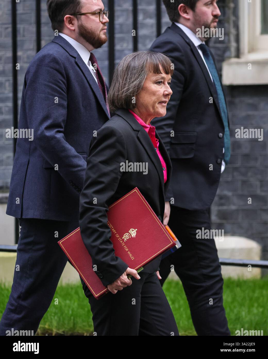 London, UK. 11th March 2025. Jo Stevens, Secretary of State for Wales ...