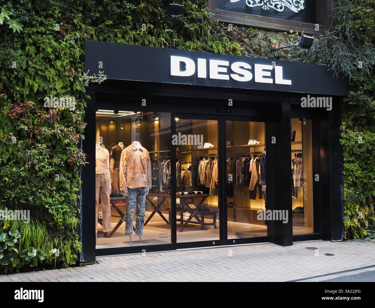 TOKYO, JAPAN - March 6, 2025: Front of a Diesel store in in Tokyo's Aoyama area Stock Photo - Alamy