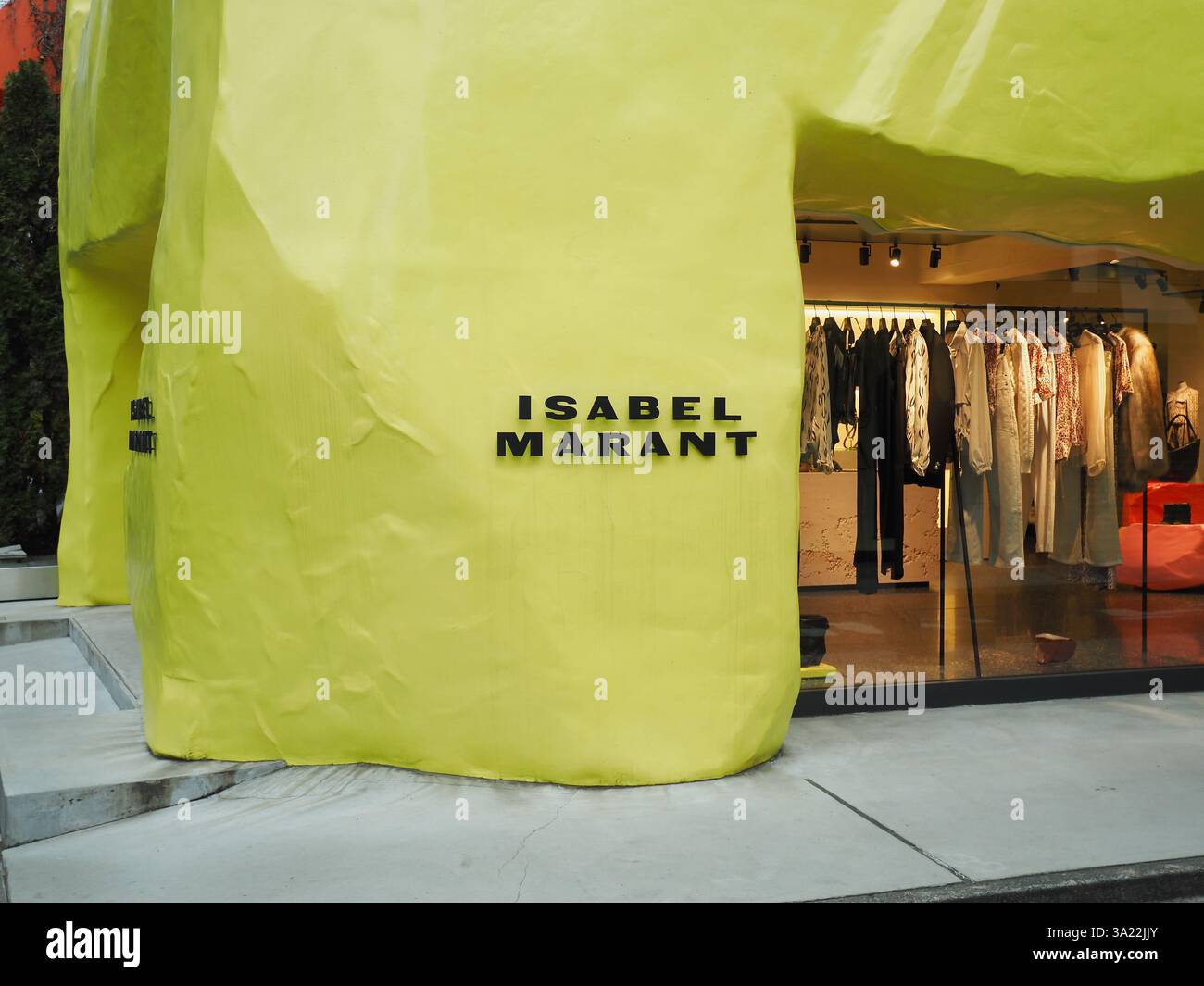 TOKYO, JAPAN - March 6, 2025: An Isabel Marant store in Tokyo's Aoyama ...