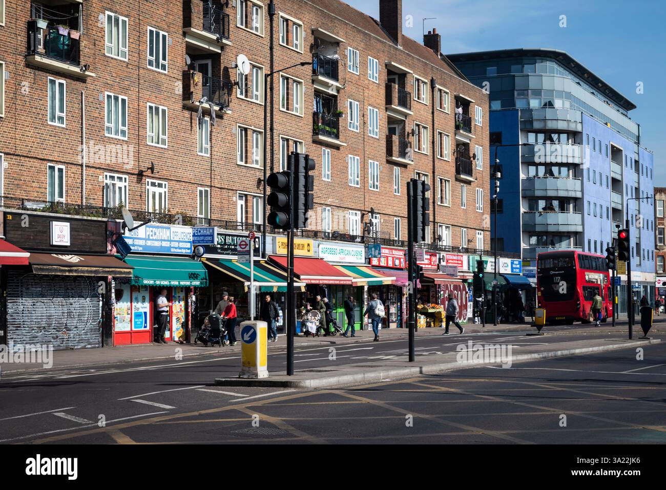 Peckham High Street, London, England, UK Stock Photo - Alamy