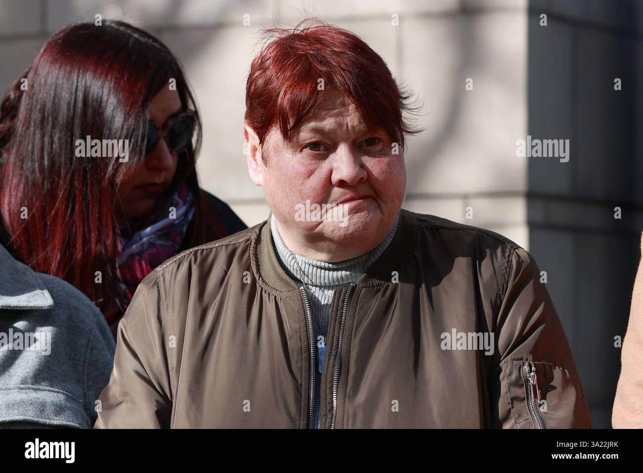 Pam Shearer the biological mother of 25-year-old Denis Shearer, who was ...