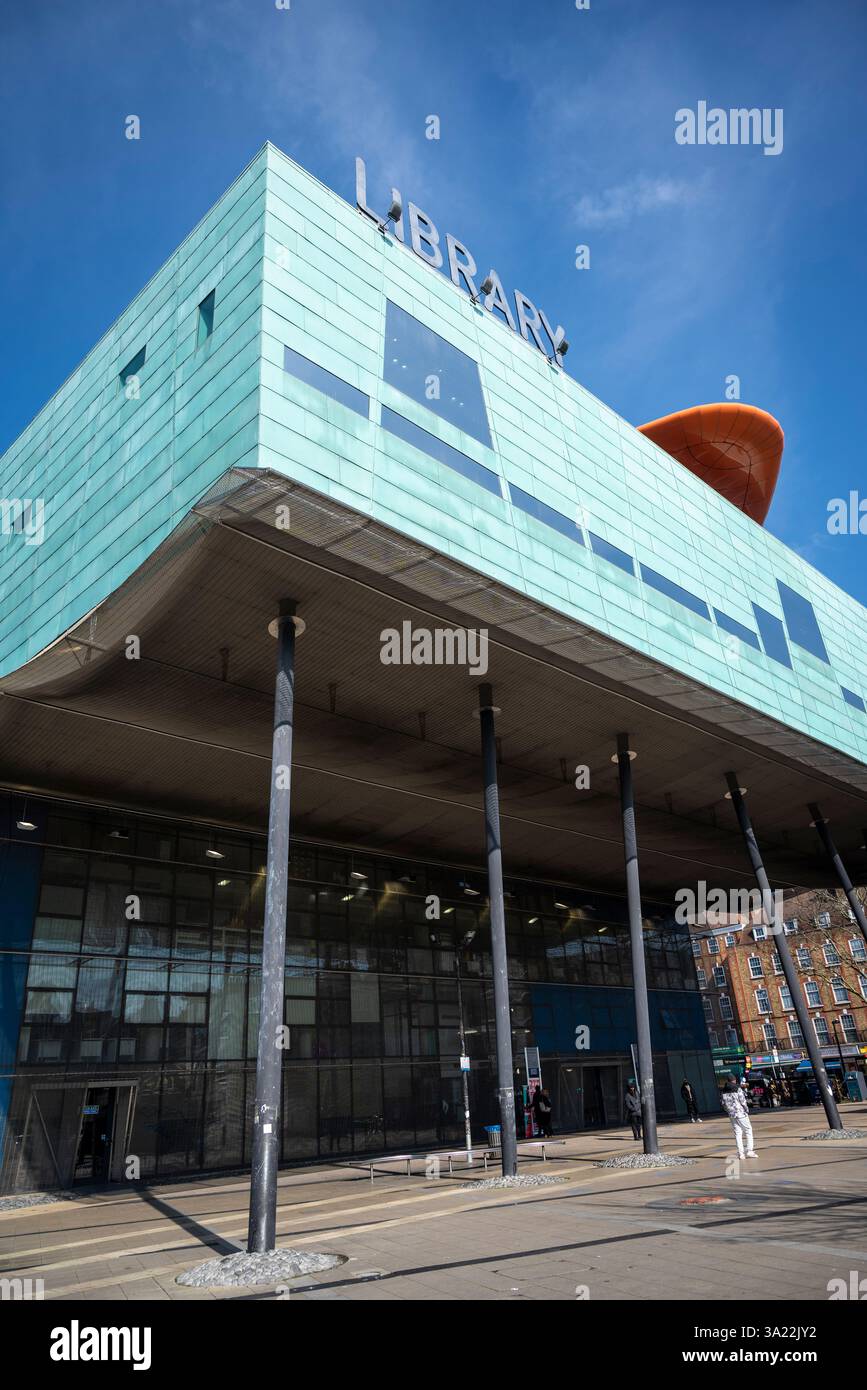 Peckham Library,, Peckham, London, England, UK Stock Photo - Alamy