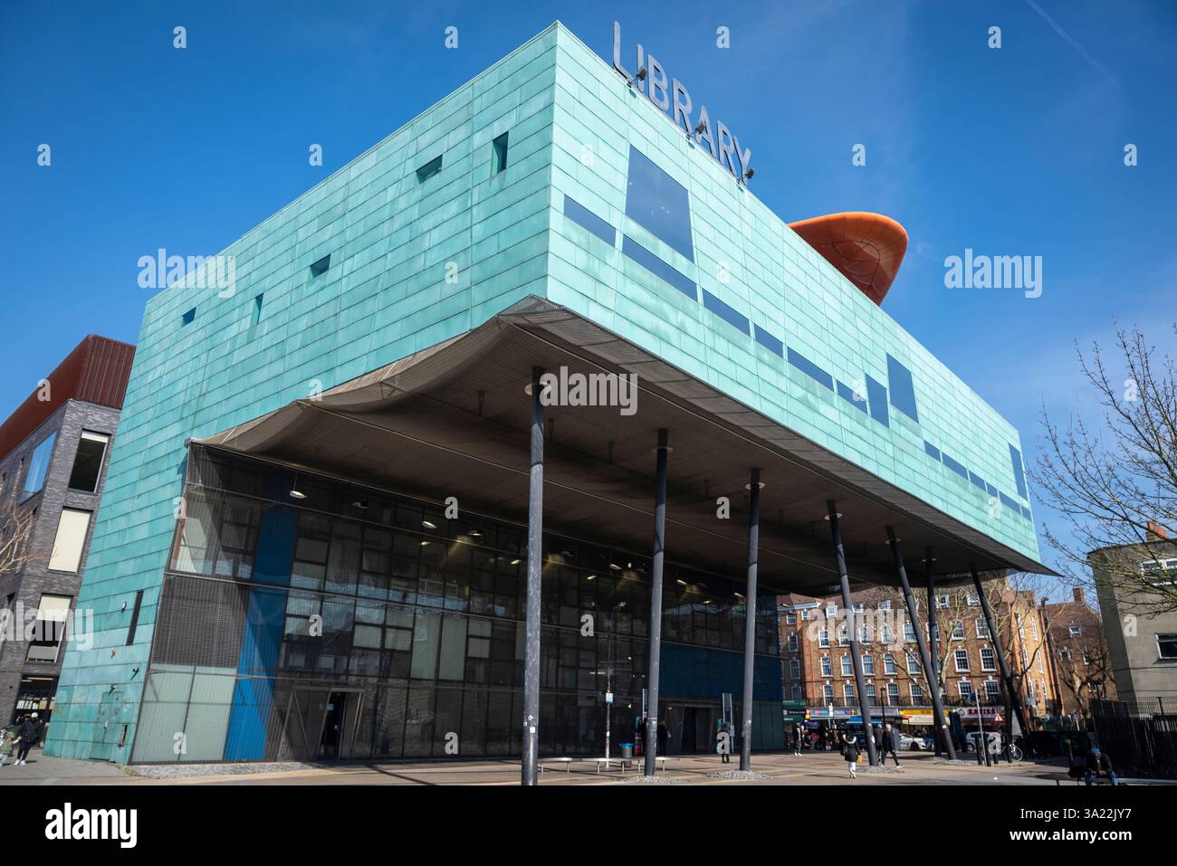 Peckham Library,, Peckham, London, England, UK Stock Photo - Alamy