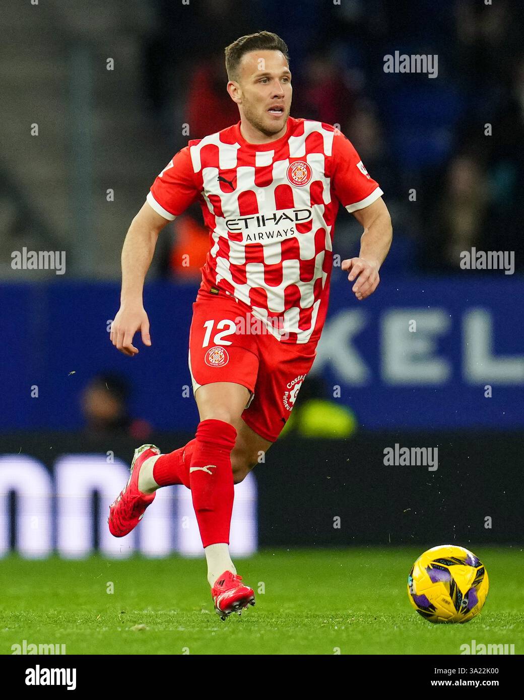 Arthur Melo of Girona FC during the La Liga EA Sports match between RCD ...