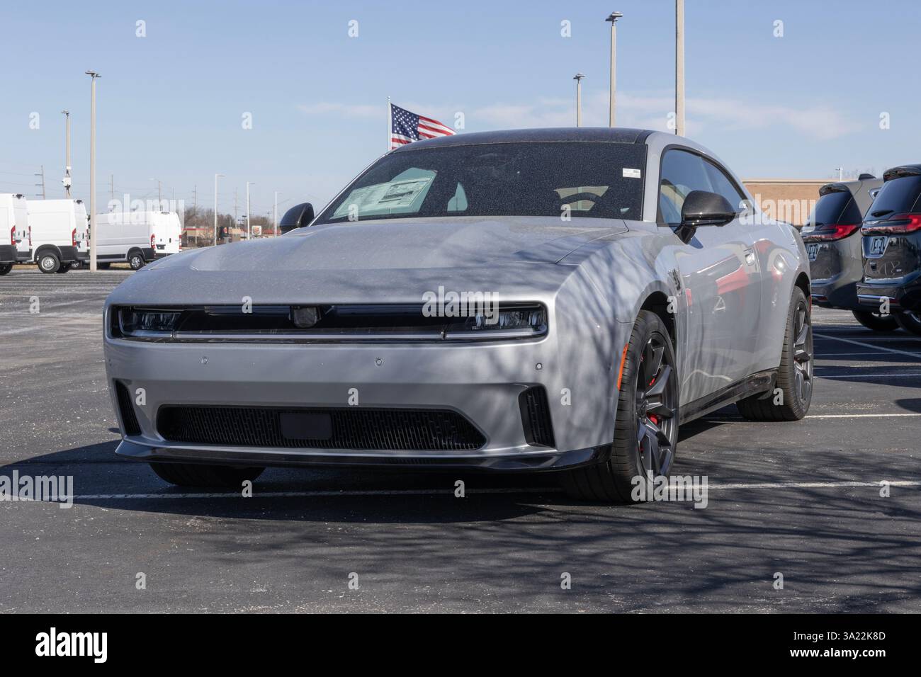 Noblesville - March 9, 2025: Dodge Charger Daytona Scat Pack display ...