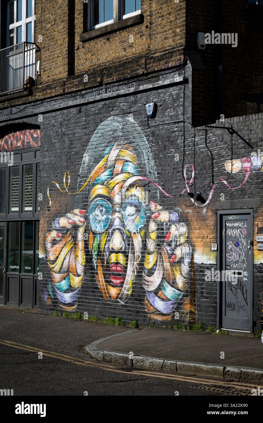 Graffiti, London, England, UK Stock Photo - Alamy