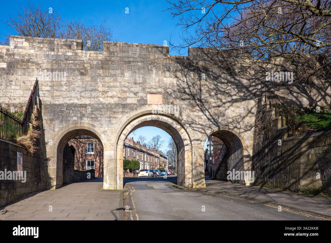 Victoria Bar, York city walls, York, North Yorkshire, UK Stock Photo ...