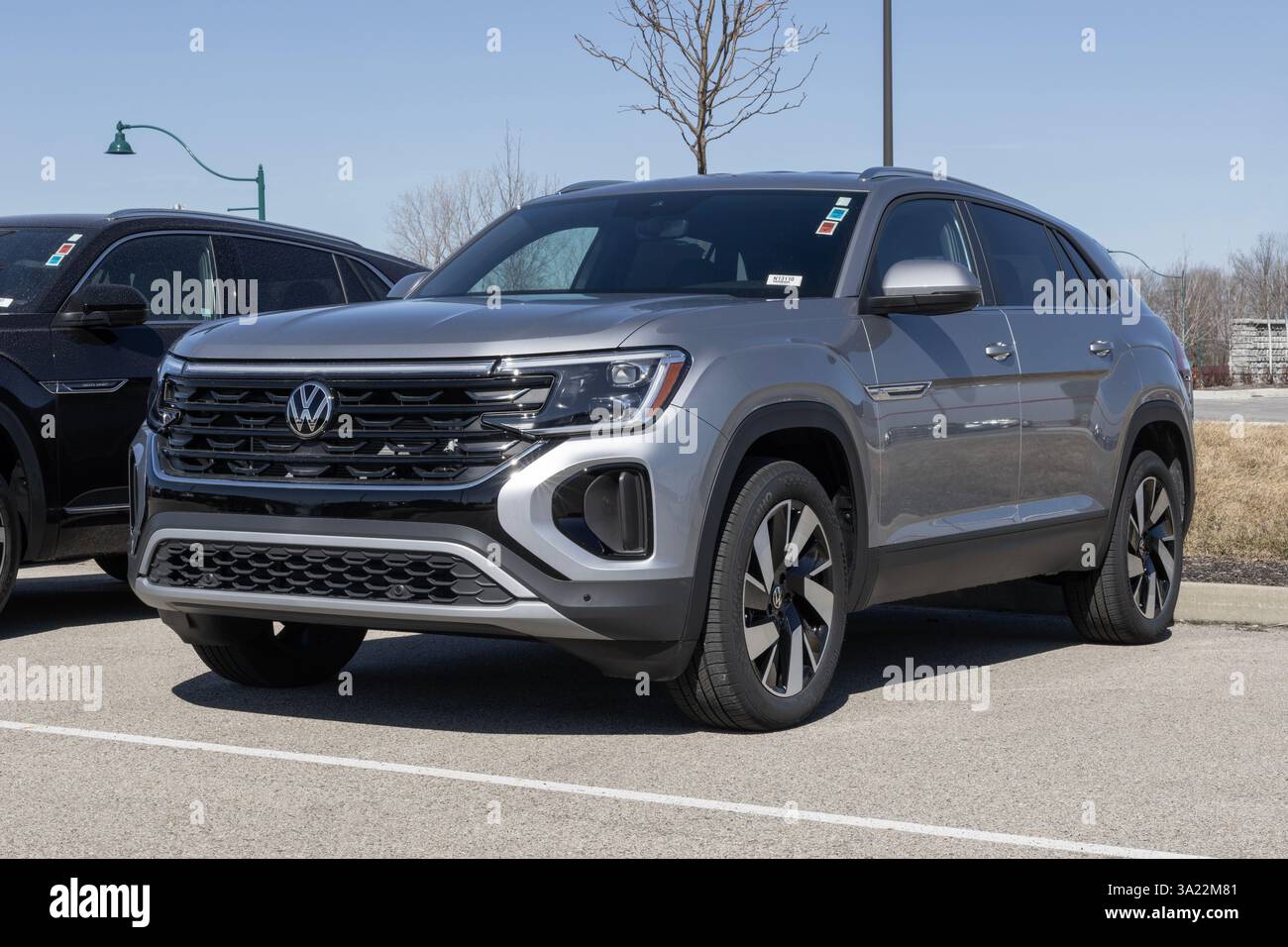 Noblesville - March 9, 2025: Volkswagen Atlas Cross Sport SE display ...