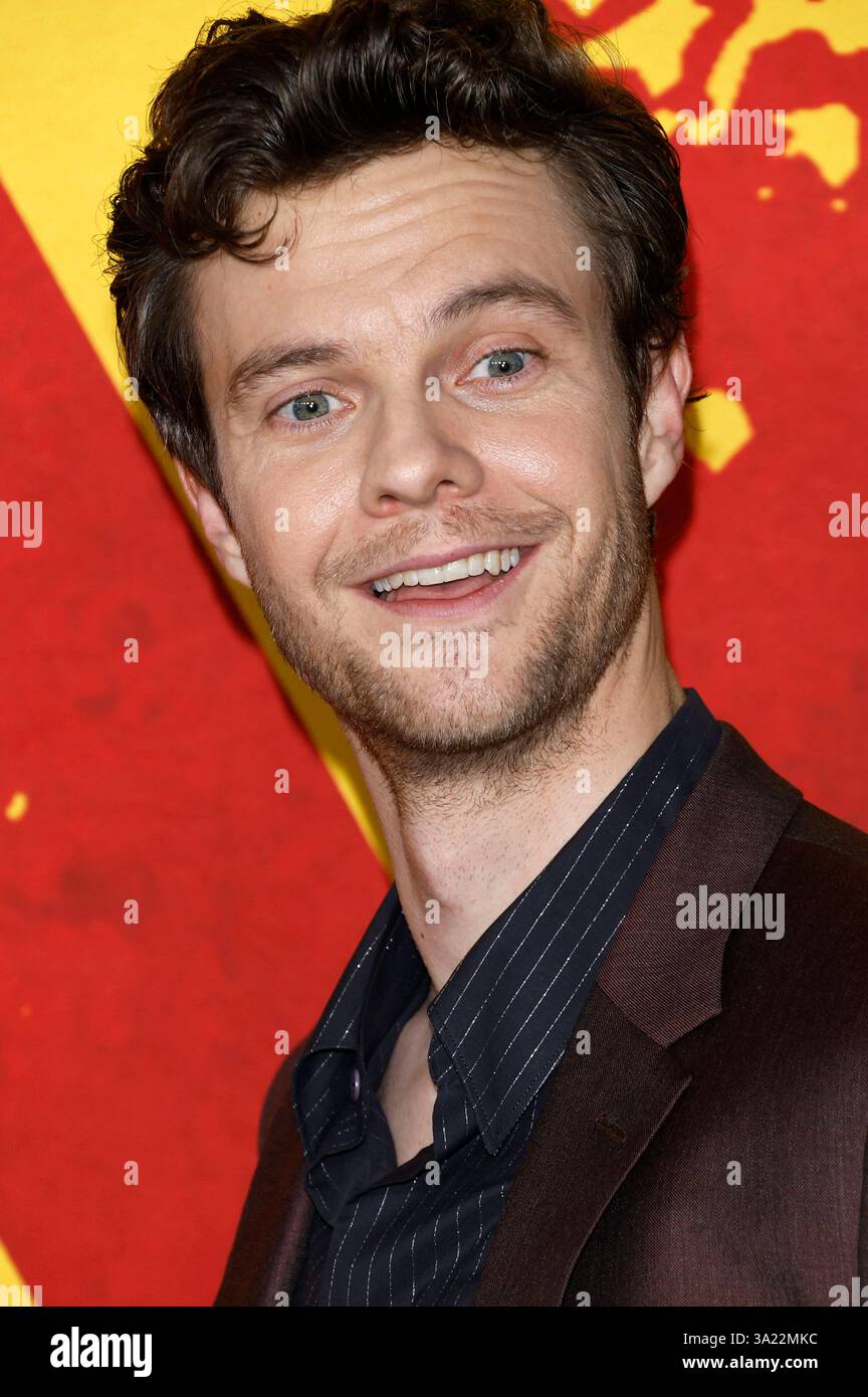 Jack Quaid bei der Premiere des Kinofilms Novocaine / Mr. No Pain im ...