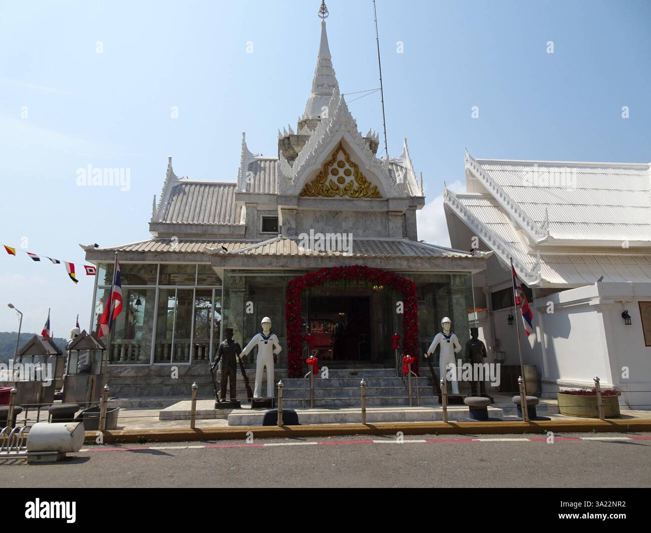 Krom Luang Chumphon Khet Udomsak Shrine, Marine, Tempel, Chumphon, Thailand, 2025, Manfred ...