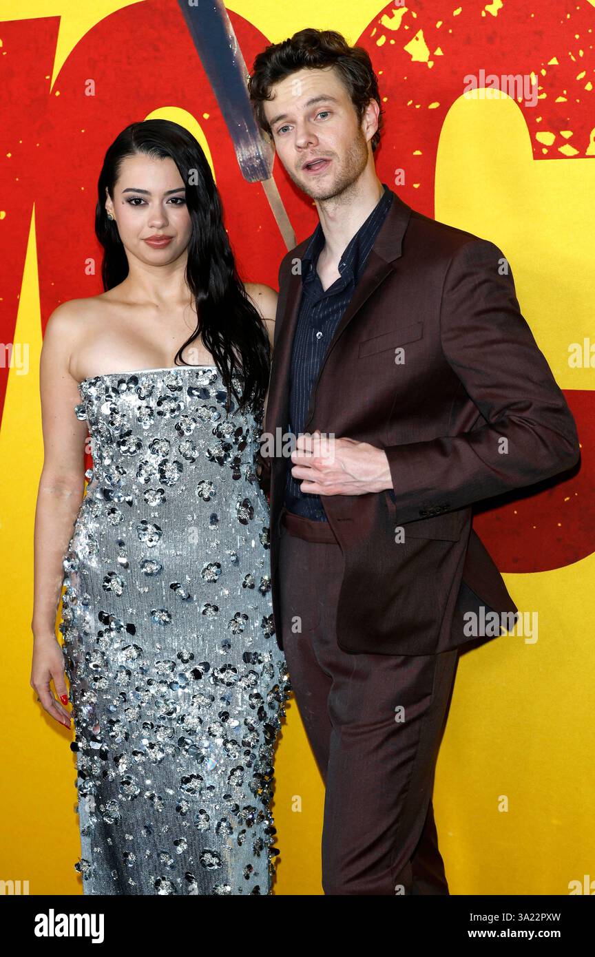 Amber Midthunder und Jack Quaid bei der Premiere des Kinofilms ...