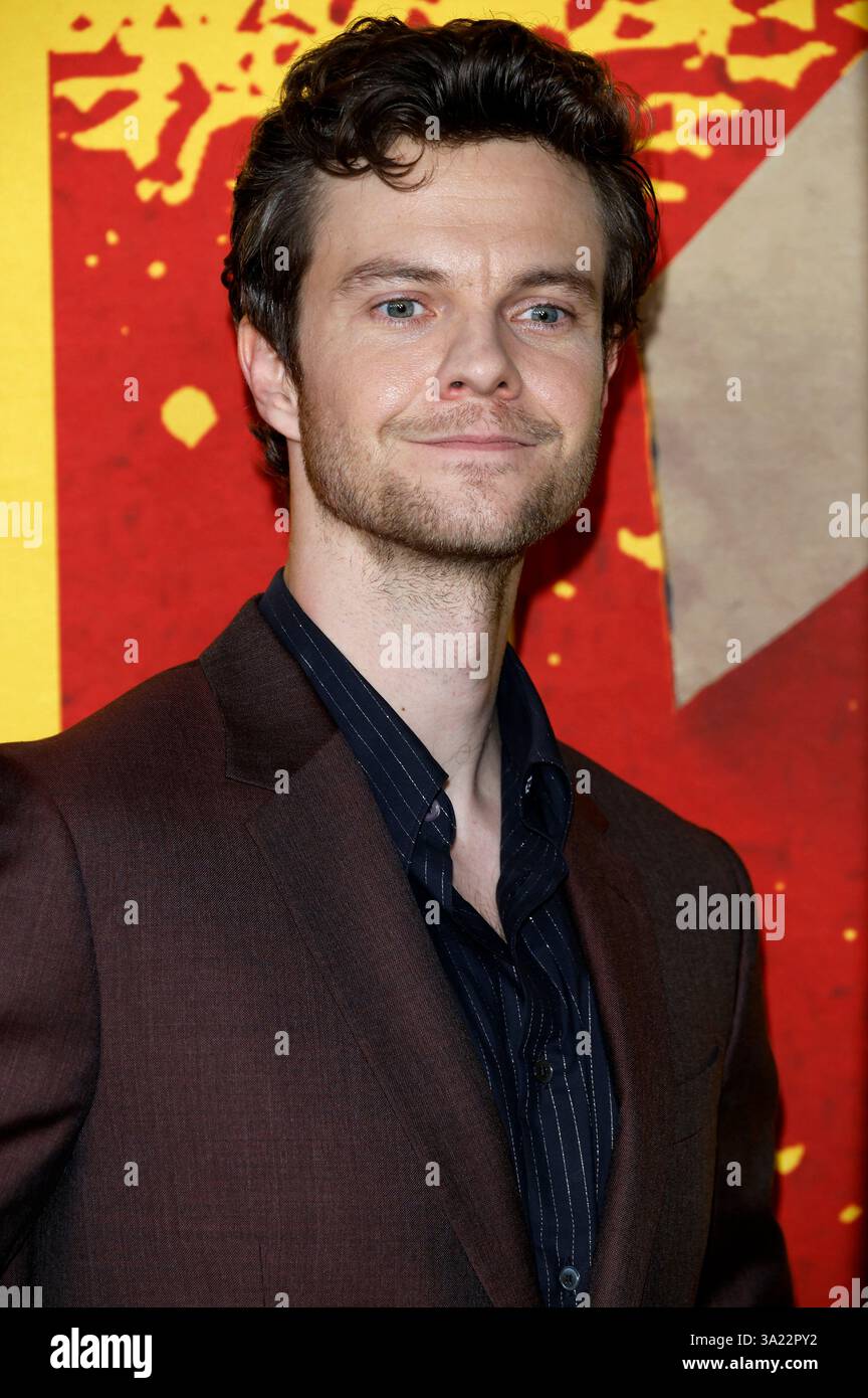 Jack Quaid bei der Premiere des Kinofilms 'Novocaine / Mr. No Pain' im ...