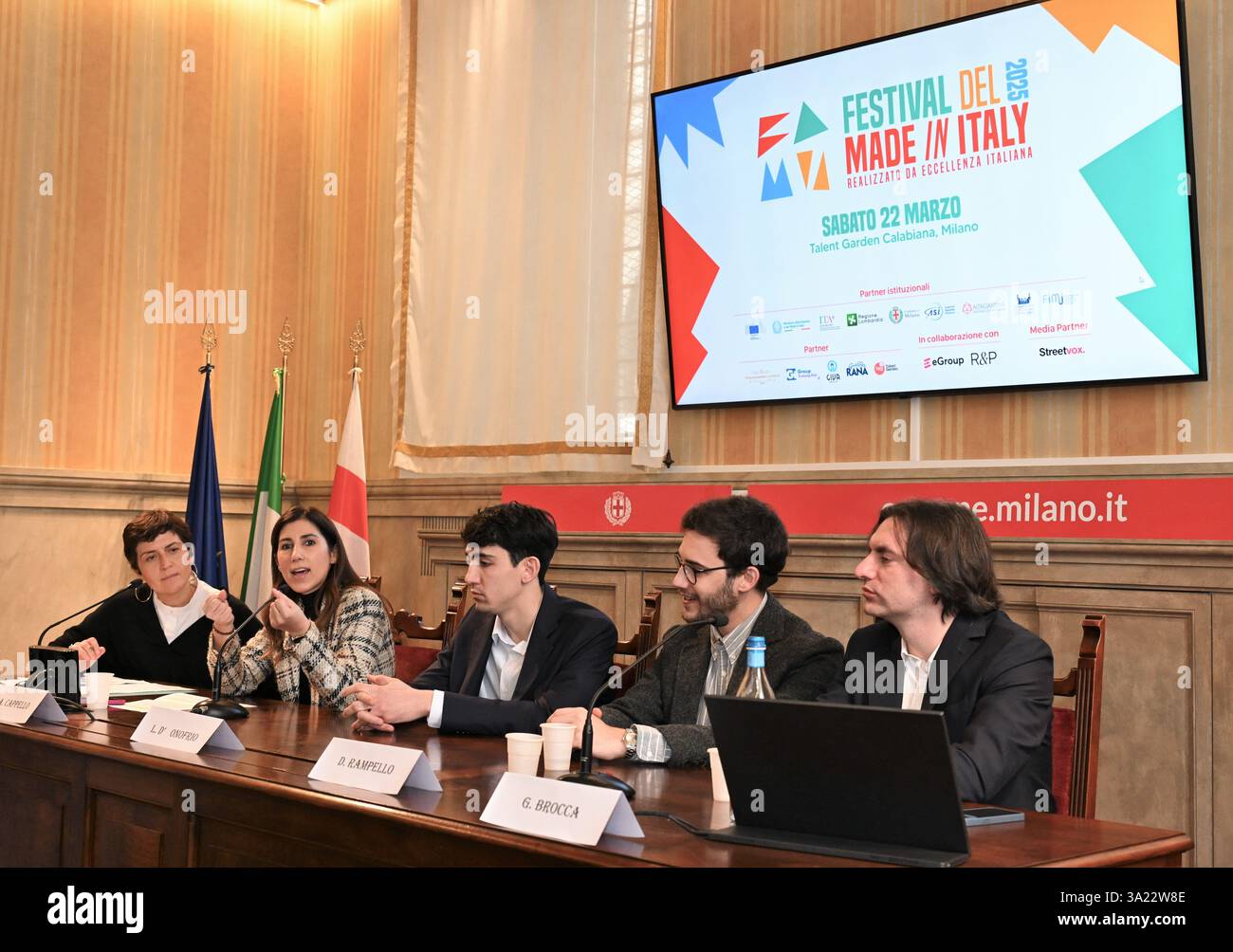 Milan, Italy The Made in Italy Festival presentation event project born ...