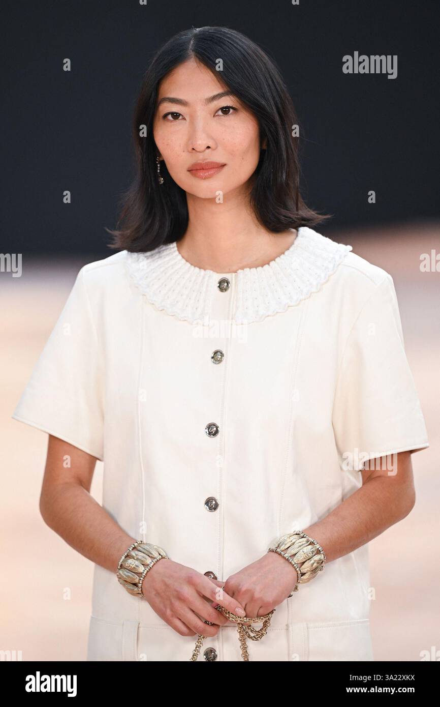 Paris, France. 11th Mar, 2025. Constance Tsang attending the Chanel ...