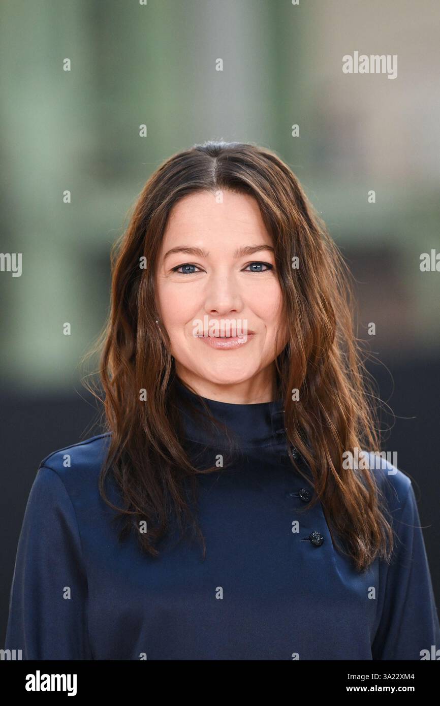 Paris, France. 11th Mar, 2025. Hannah Herzsprung attending the Chanel ...