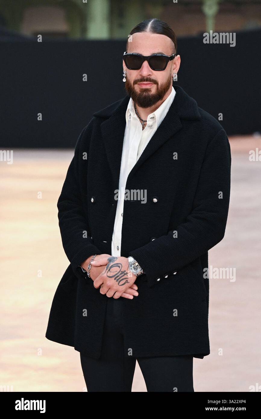 Paris, France. 11th Mar, 2025. SCH attending the Chanel Womenswear Fall ...