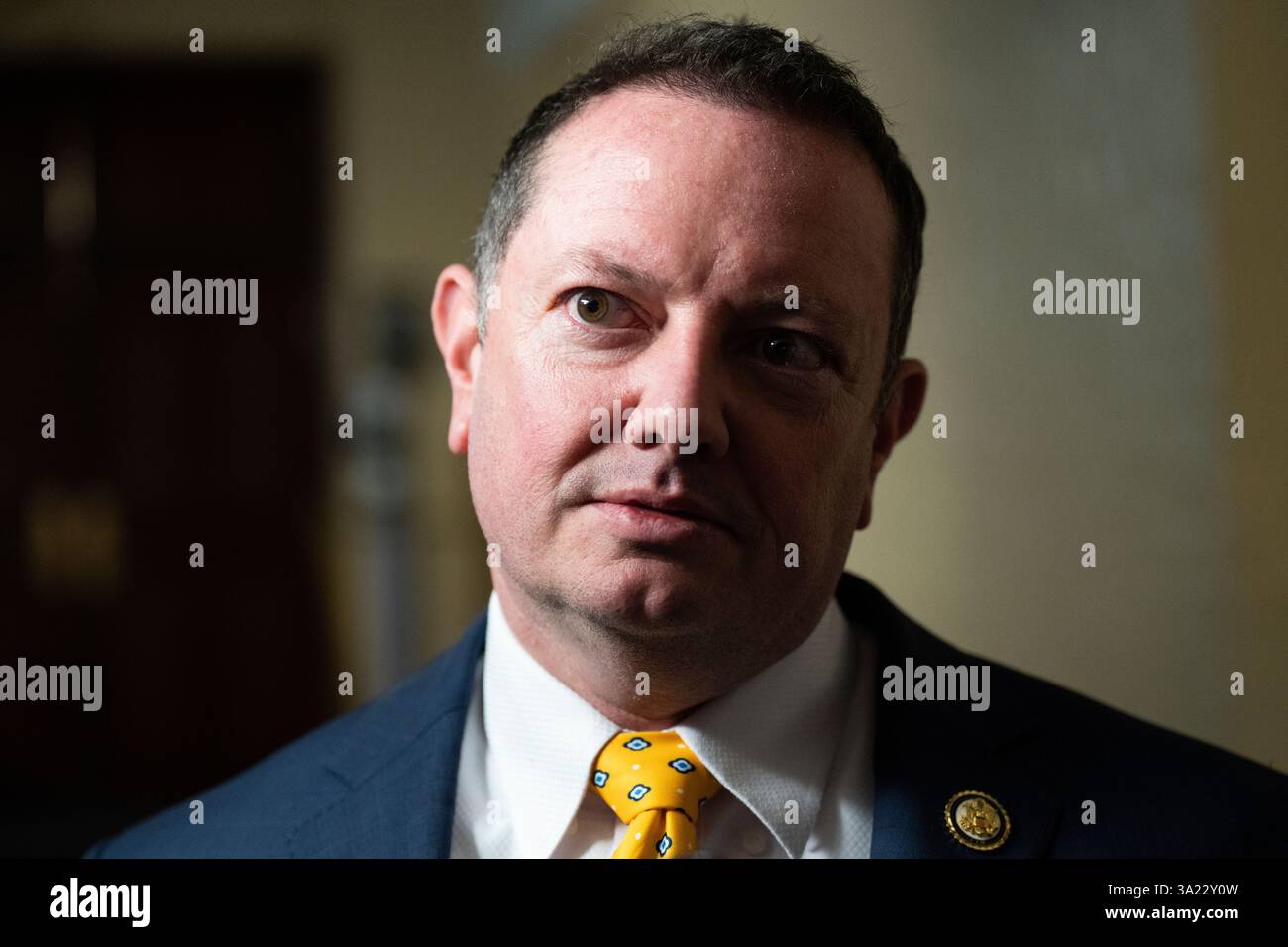 UNITED STATES - MARCH 11: Rep. Eric Burlison, R-Mo., talks with ...