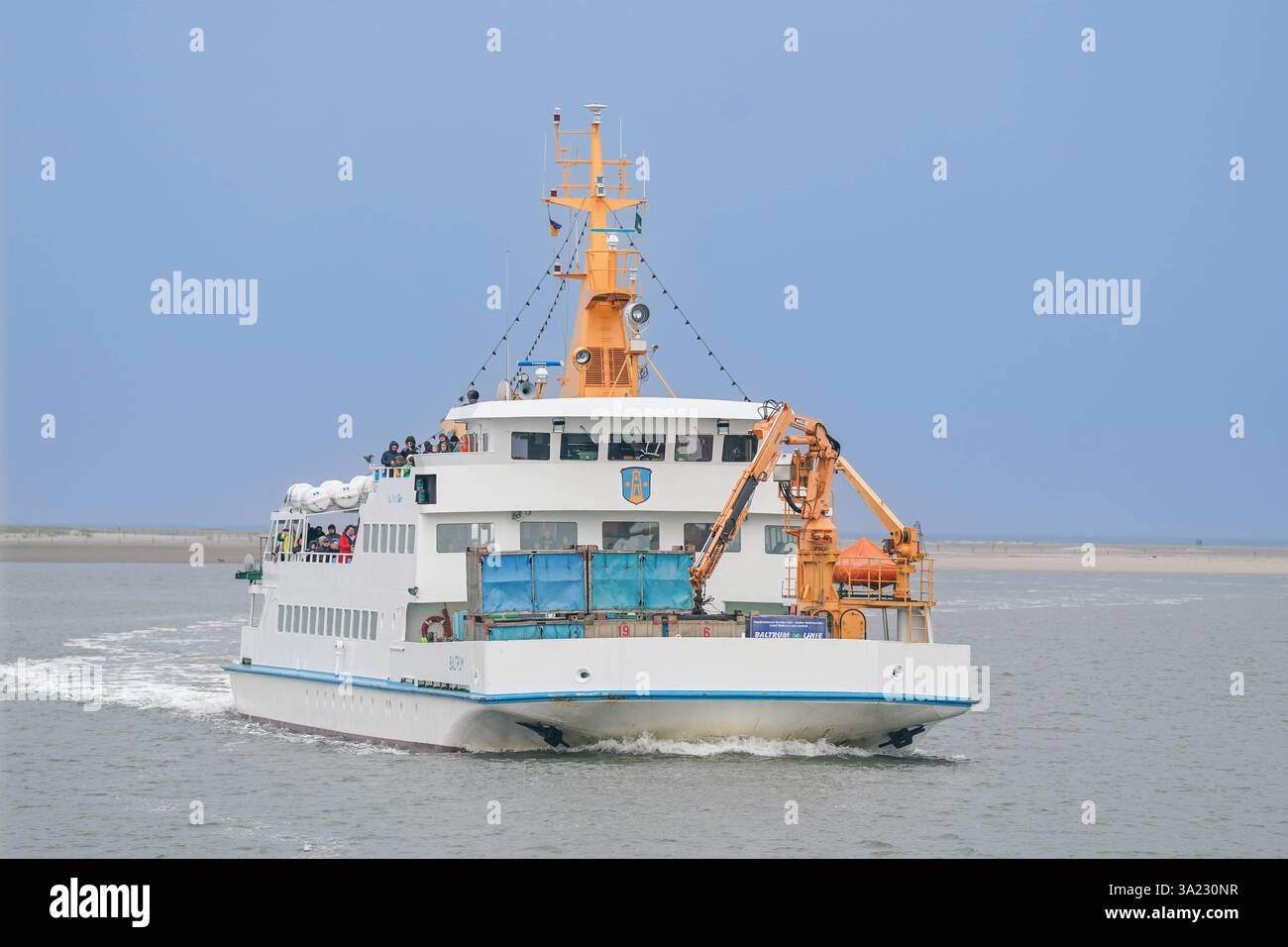Fähre Baltrum I, Reederei Baltrum-Linie, Personen- und Frachttransport ...