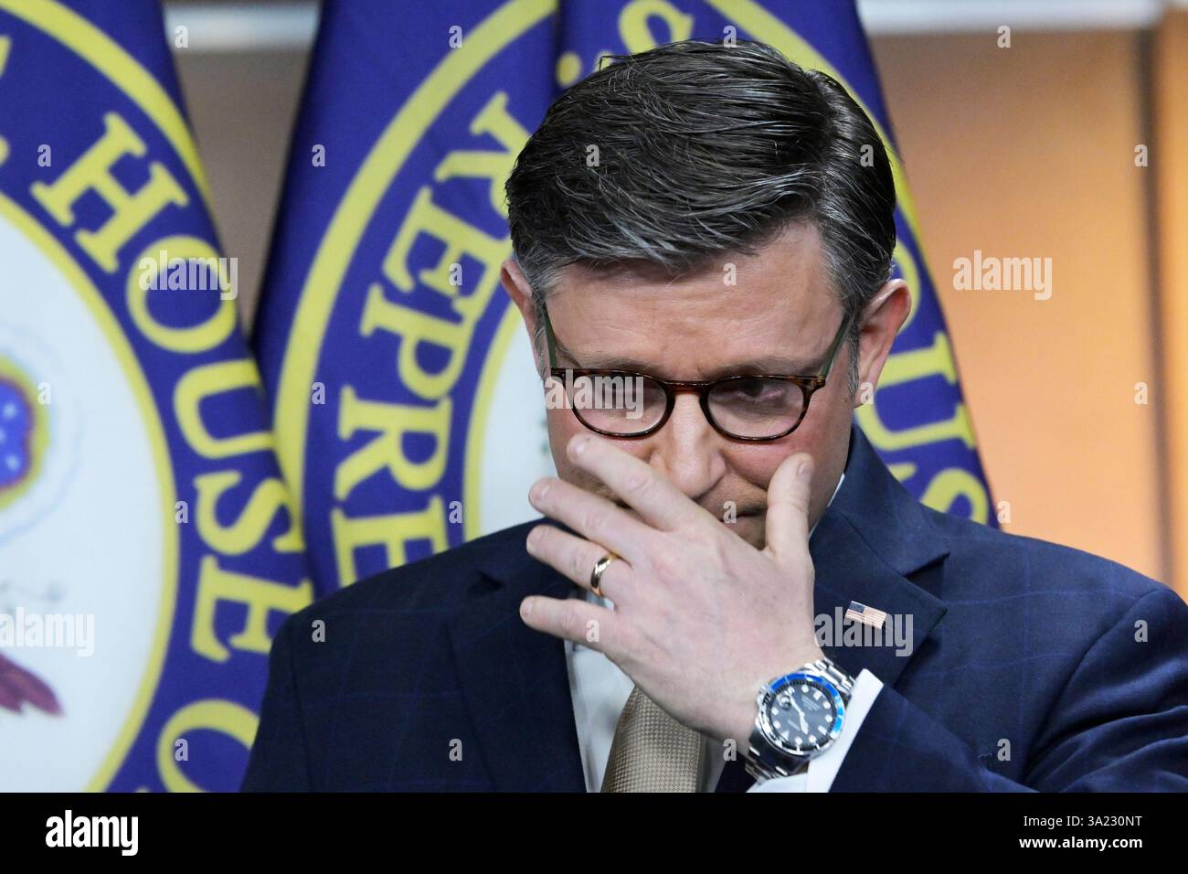 Washington, United States. 11th Mar, 2025. US House Speaker, Mike ...