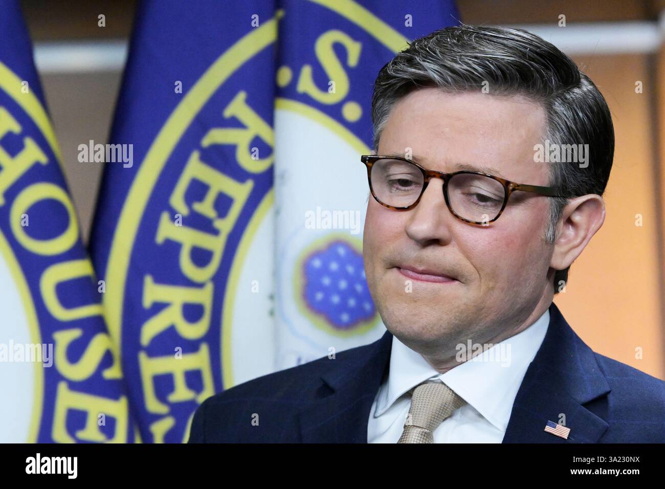 Washington, United States. 11th Mar, 2025. US House Speaker, Mike ...