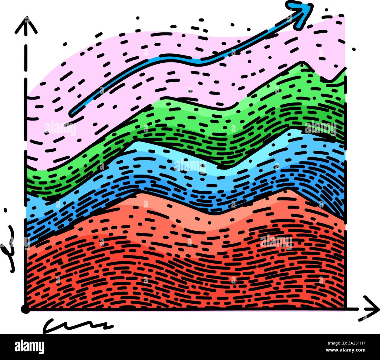 Cluster visualization Stock Vector Images - Alamy