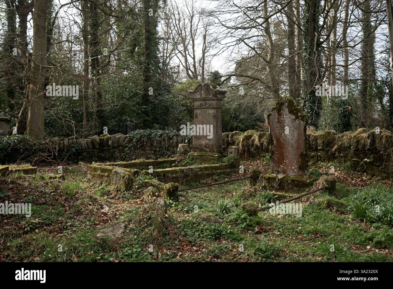 The grave (on the left) of Alexander Gilfillan, Surgeon RN, who sailed ...