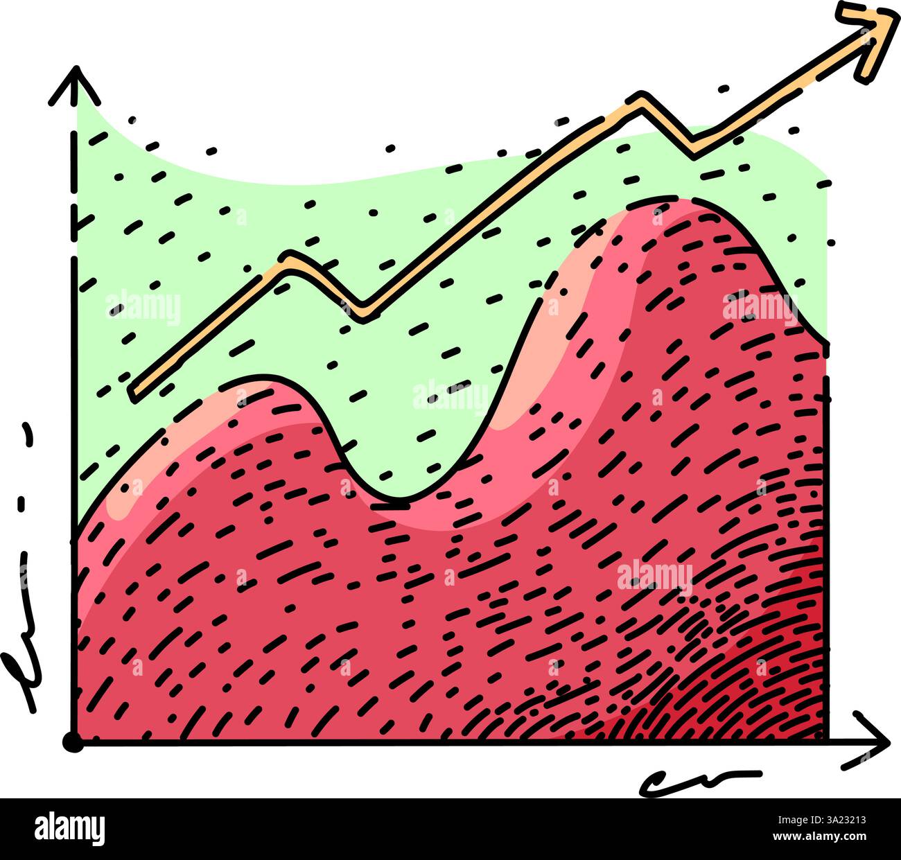 network graph sketch hand drawn vector Stock Vector Image & Art - Alamy