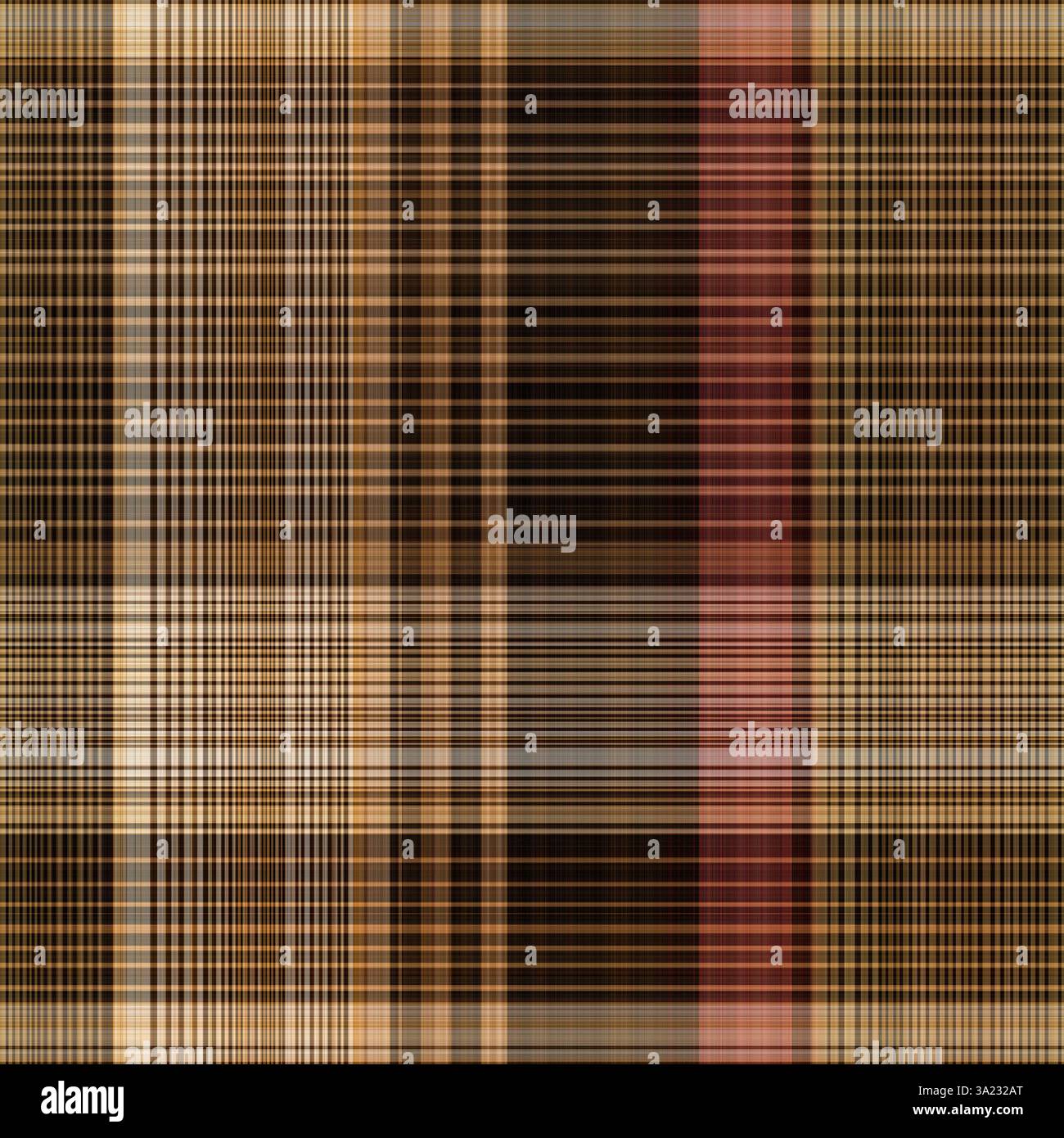 Warm fall gingham tartan check seamless pattern. Woven classic ...