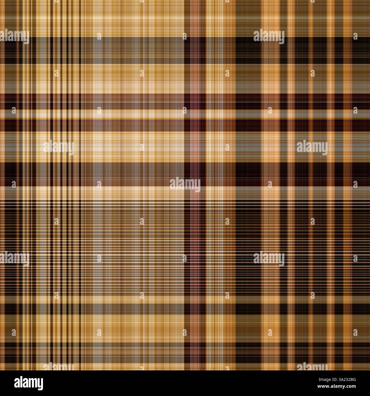 Warm fall gingham tartan check seamless pattern. Woven classic ...